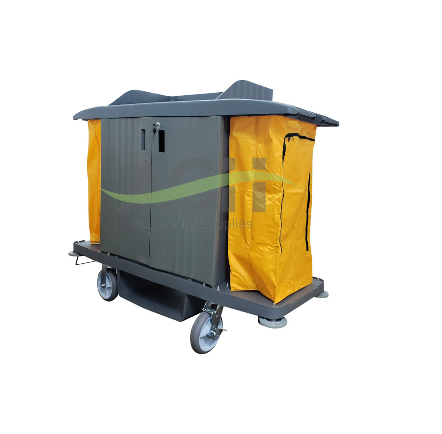 Housekeeping Cart 40" | Hotel Housekeeping Cart | AGH - Hospitality ...