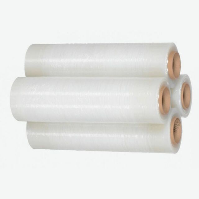 Stretch Wrap Plastic Film – Bulk Buy Pallet Wrap, 4 Roll